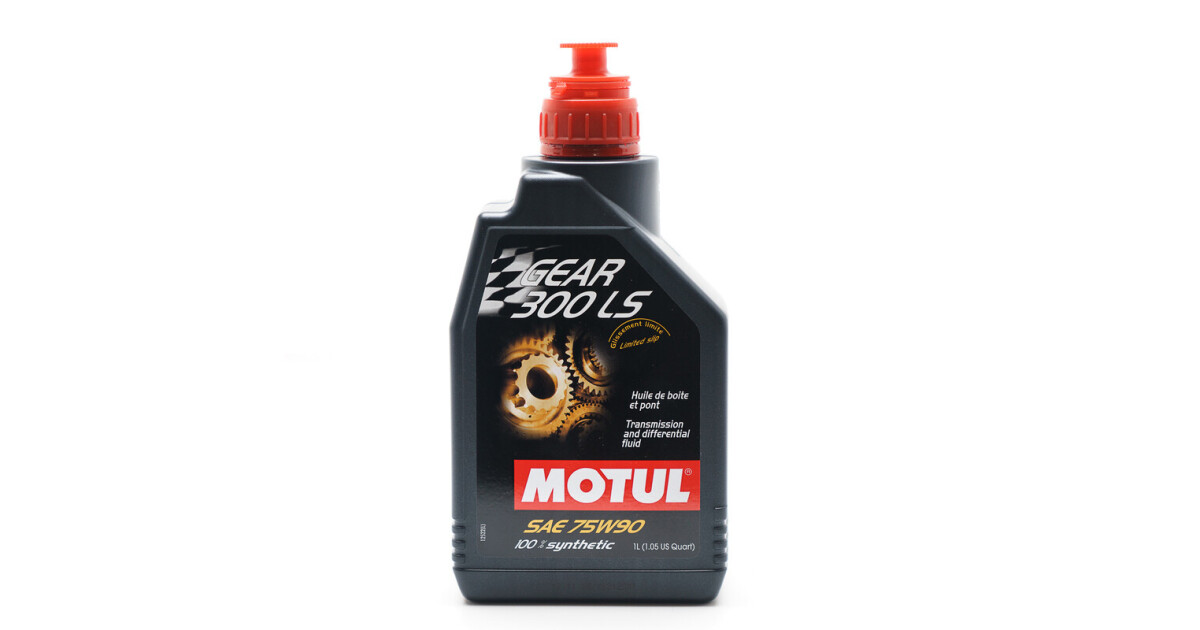 MOTUL GEAR 300 LS 75W90 VAIHTEISTO/PERÄÖLJY 1L » Jimmy's Garage