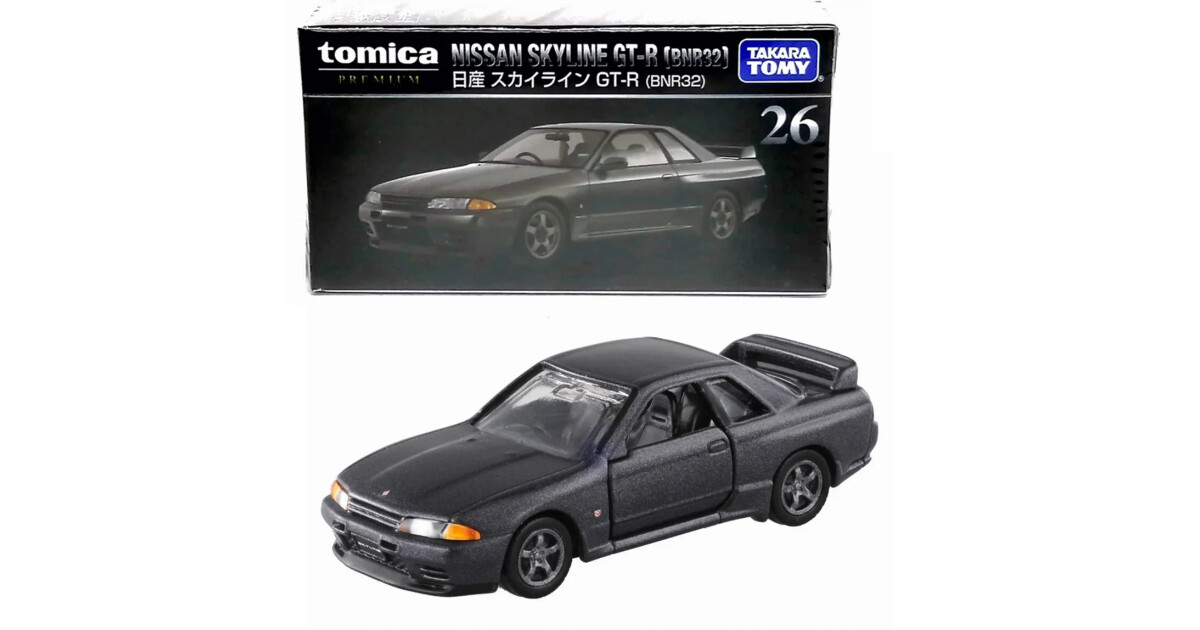 Tomica Nissan Skyline R32 Grey » Jimmy's Garage